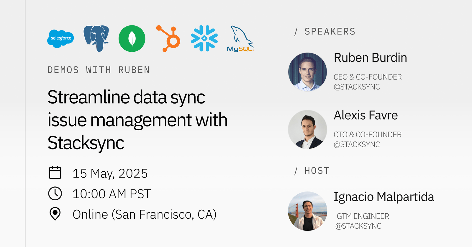 Stacksync | Pricing Stacksync | Pricing